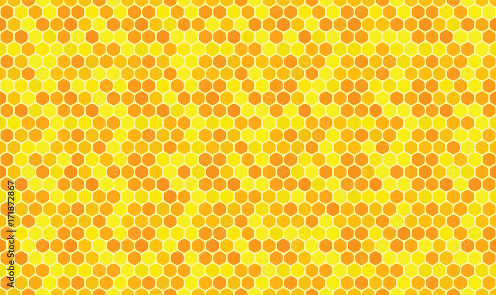 abstract honeycomb background Stock Vector | Adobe Stock