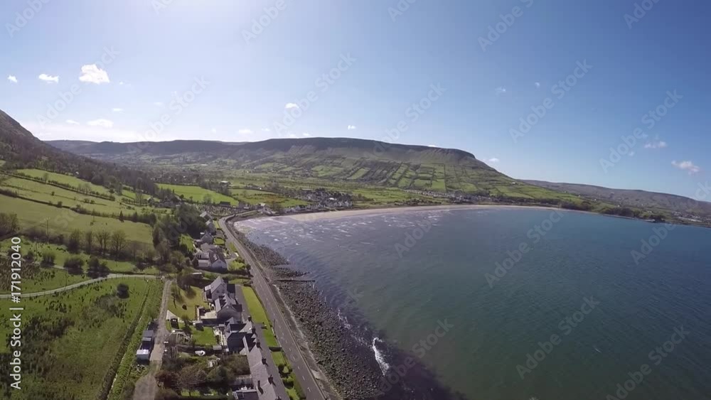 Waterfoot Glenariff Co. Antrim Northern Ireland Stock Video | Adobe Stock