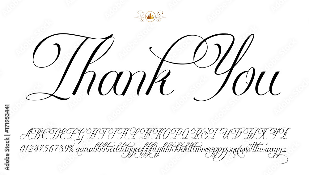 Thank You Stock Vector | Adobe Stock