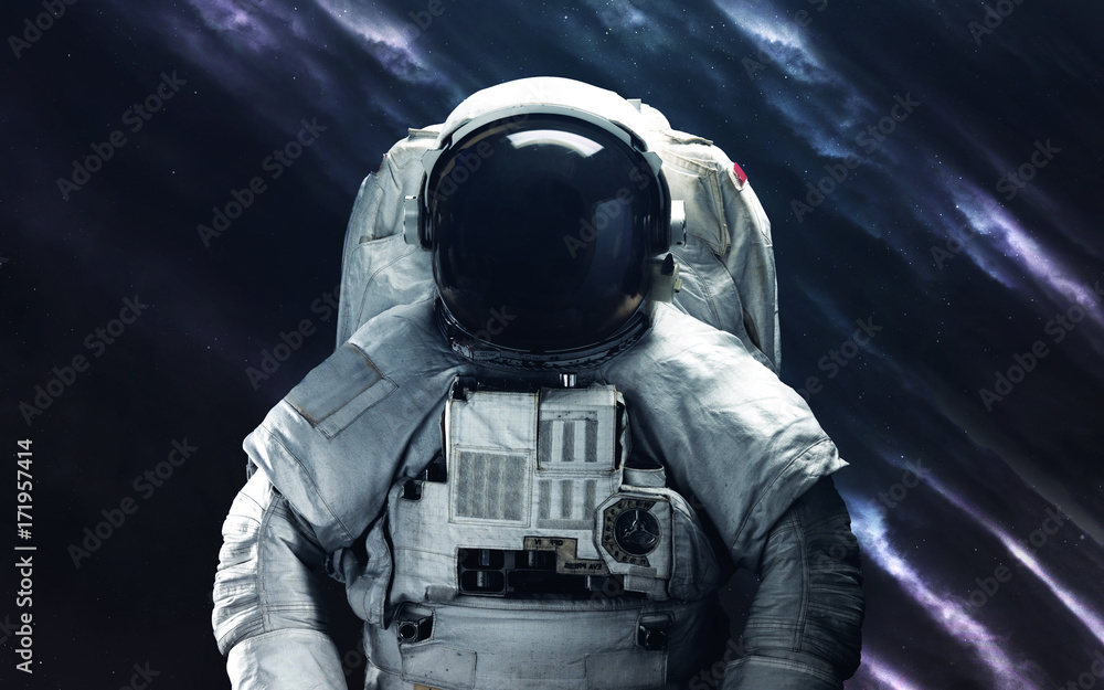 Astronaut. Deep space image, science fiction fantasy in high resolution ...