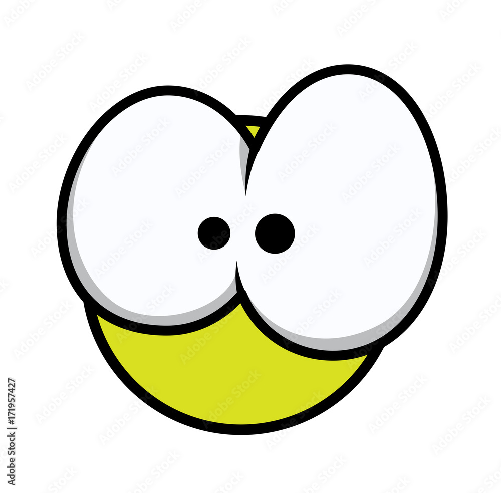 Cartoon Surprised Eyes