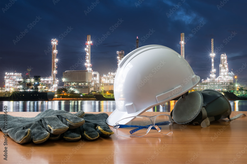 Safety in functions, safety standard set on working table. safety of ...