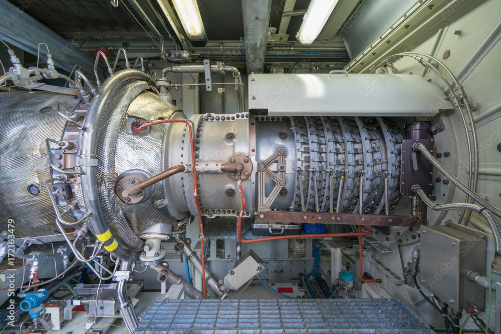 Gas turbine engine centrifugal type of sales gases compressor in ...