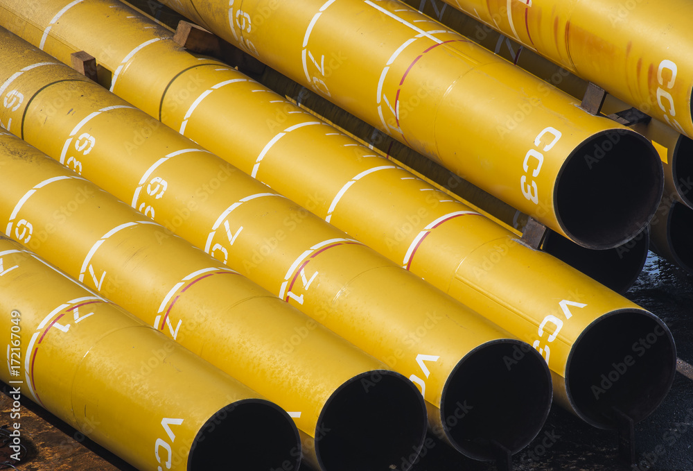 sarawak, pipeline, yellow, lifting, piping, ship, supply, lift, worker ...