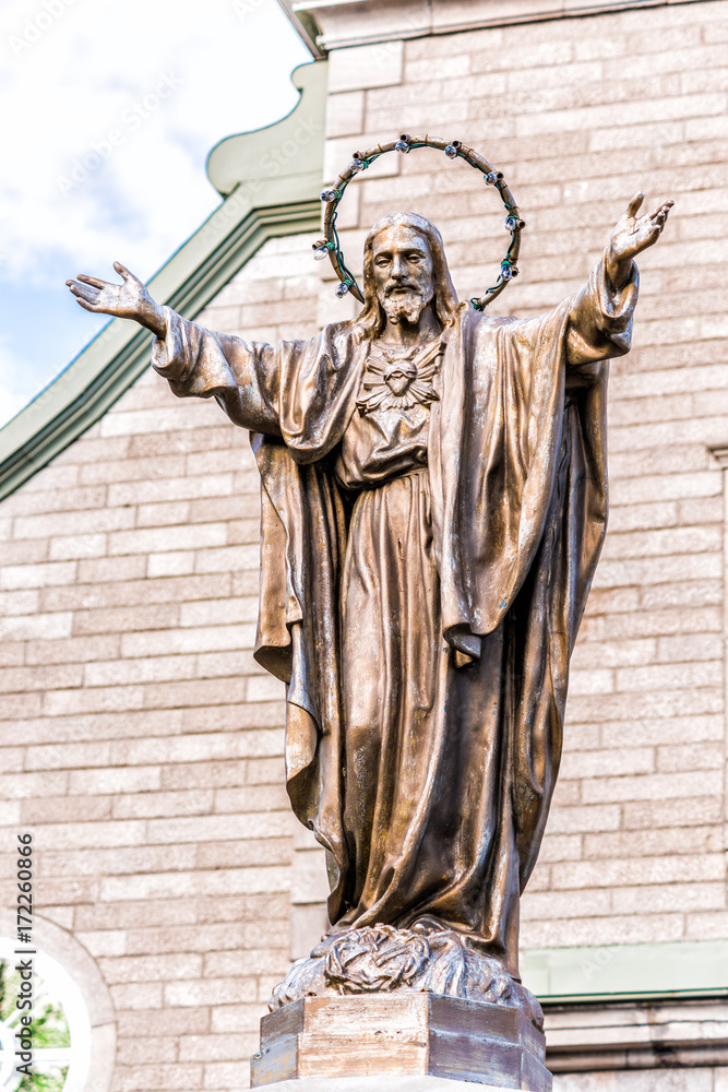 Jesus Arms Outstretched Statue