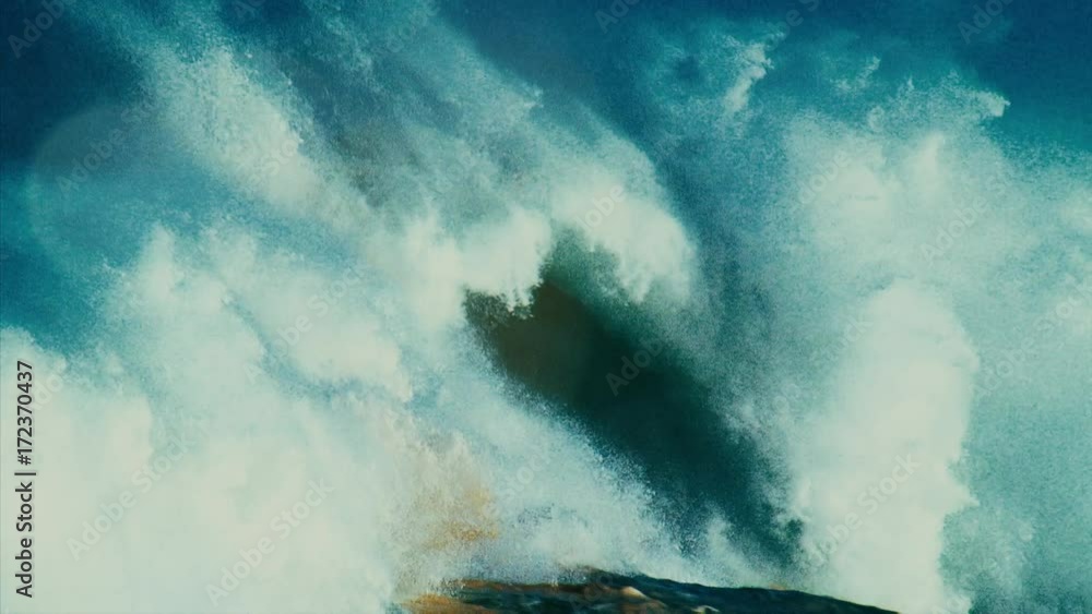 Tsunami, Storm, Hurricane, typhoon, background Stock Video | Adobe Stock
