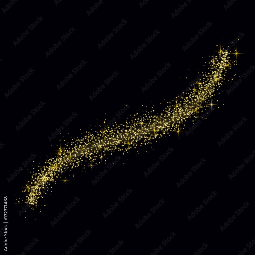 Sparkle Trail Vector