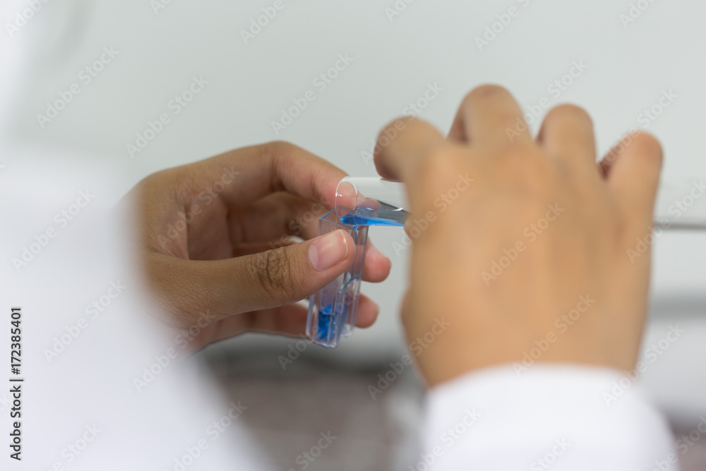 Spectrophotometer for lab experiments. Stock Photo | Adobe Stock