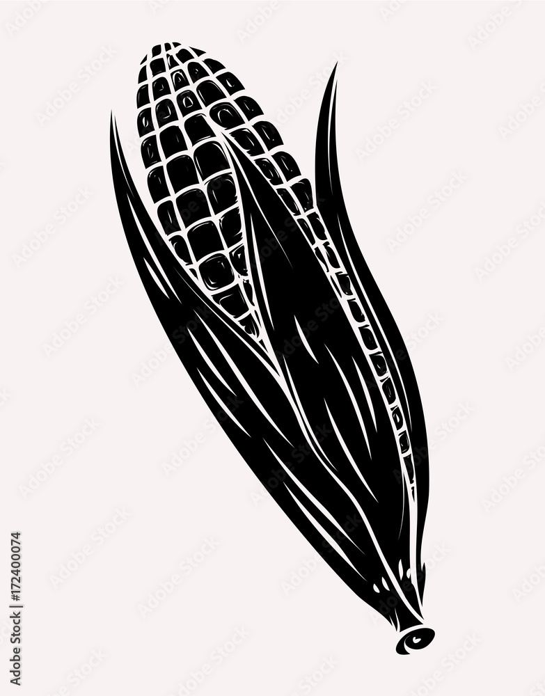 Corn Silhouette