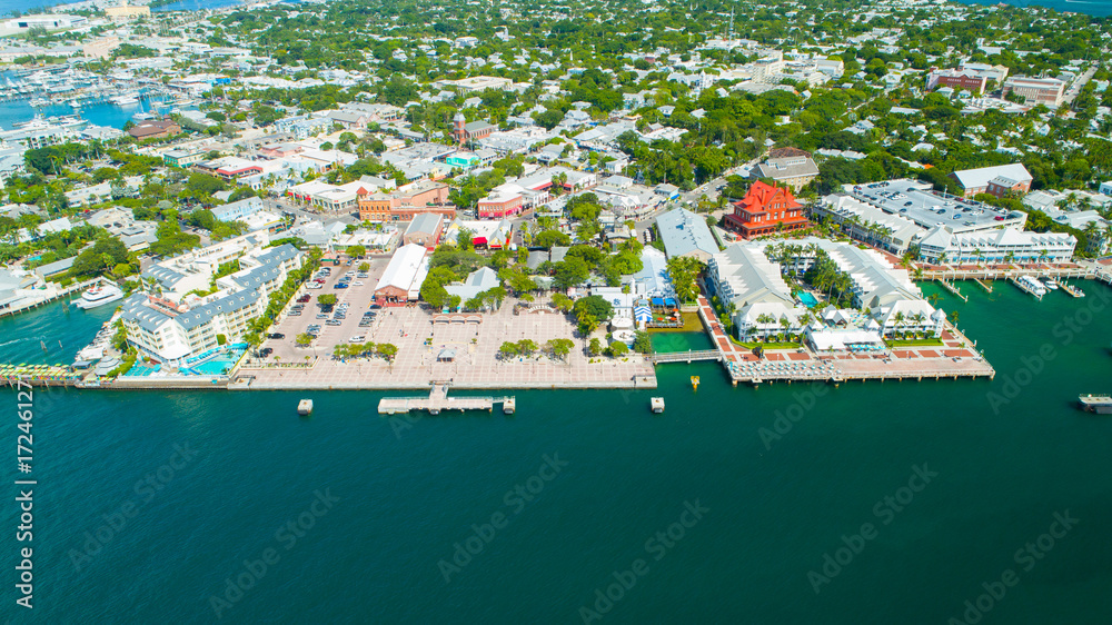 Key West Aerial view. Florida. USA. Stock Photo | Adobe Stock