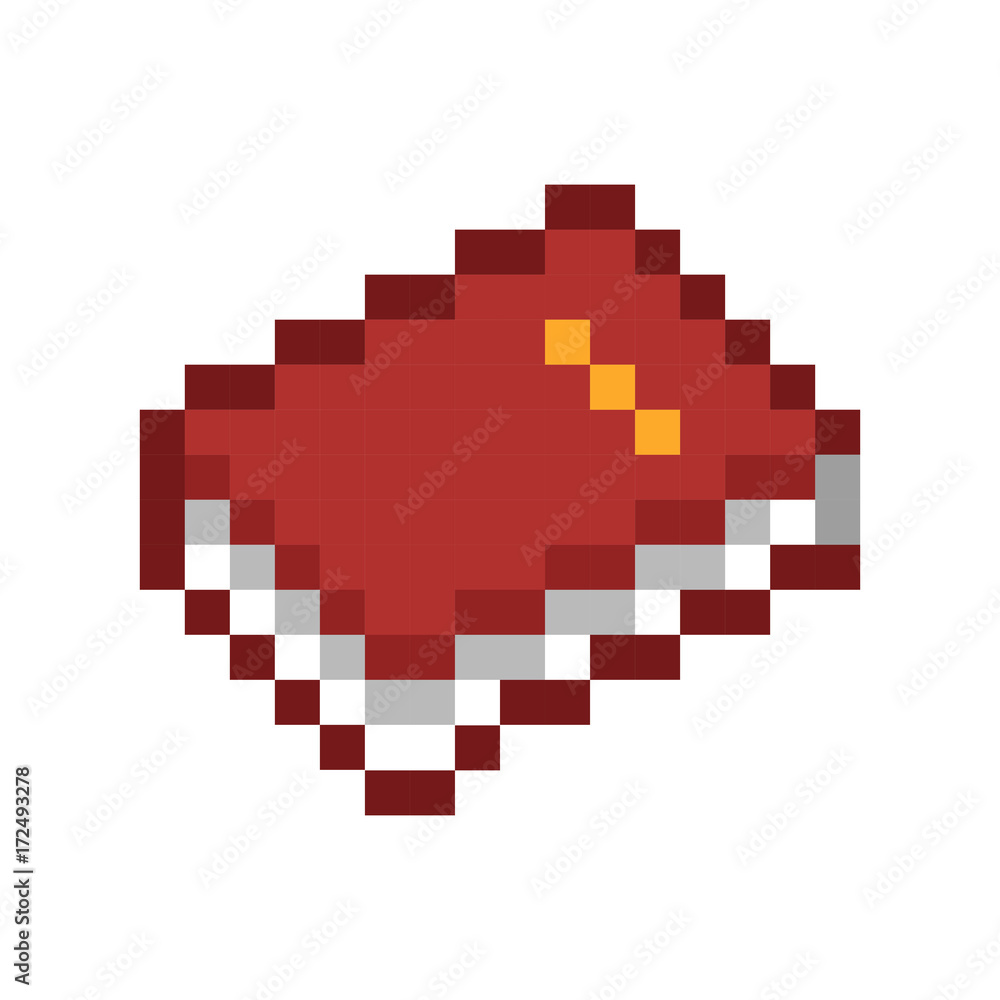 Pixel book pixel art cartoon retro game style Stock Vector | Adobe Stock