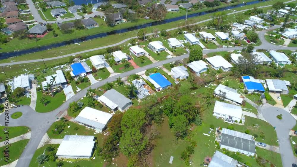 Naples Florida Hurricane Irma aftermath Stock Video | Adobe Stock