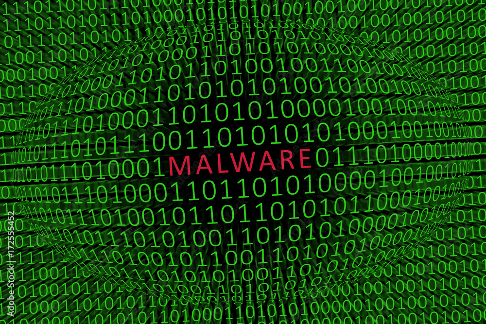 Malware In Your Data Stock Photo | Adobe Stock