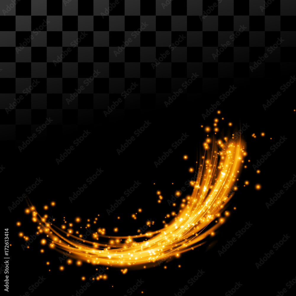 Bright abstract speed light glow magical swoosh wave line background ...