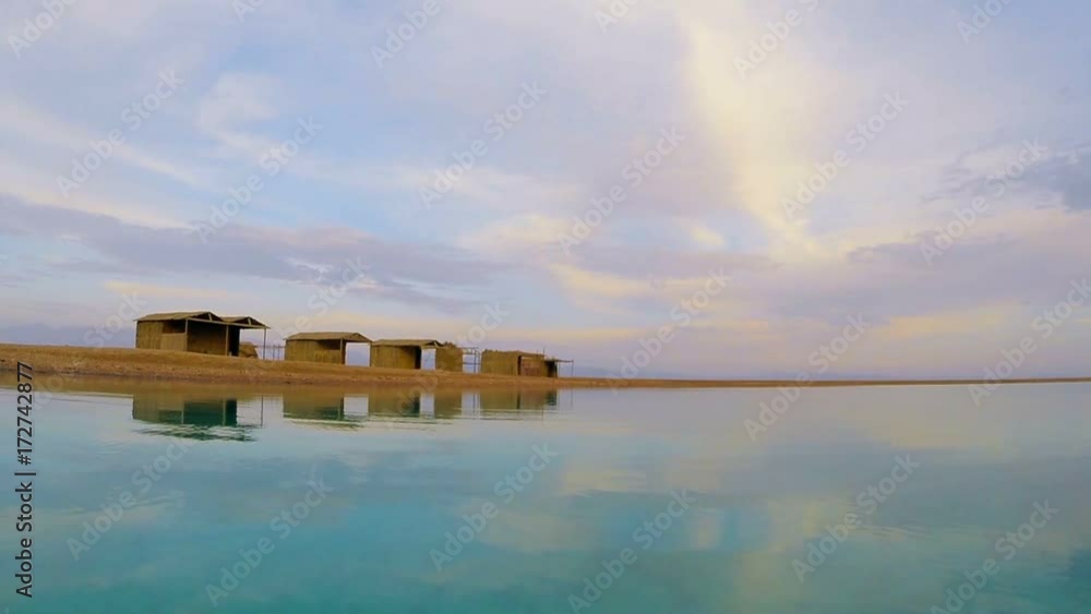 Red Sea Egypt Sinai Blue Lagoon. Picture of red sea waves in the blue ...