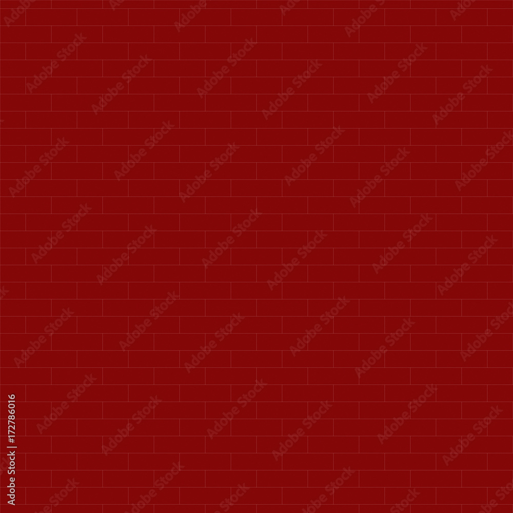 red brick wall texture seamless pattern, abstract background, red metro ...