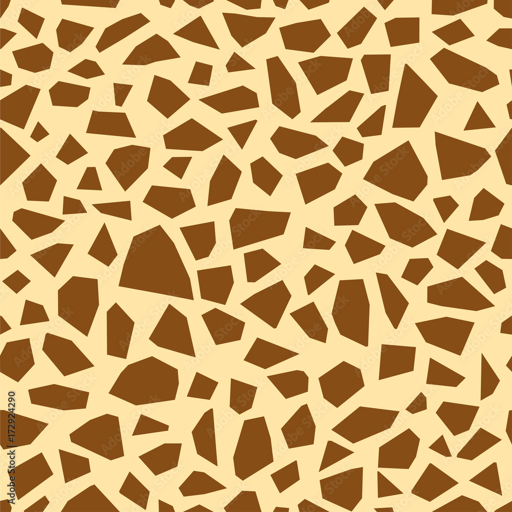 Giraffe texture. Seamless animal pattern. Imitation print of skin of ...