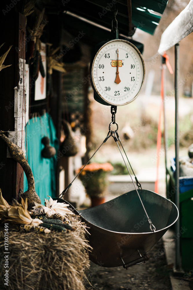 Produce Scale Stock Photo | Adobe Stock