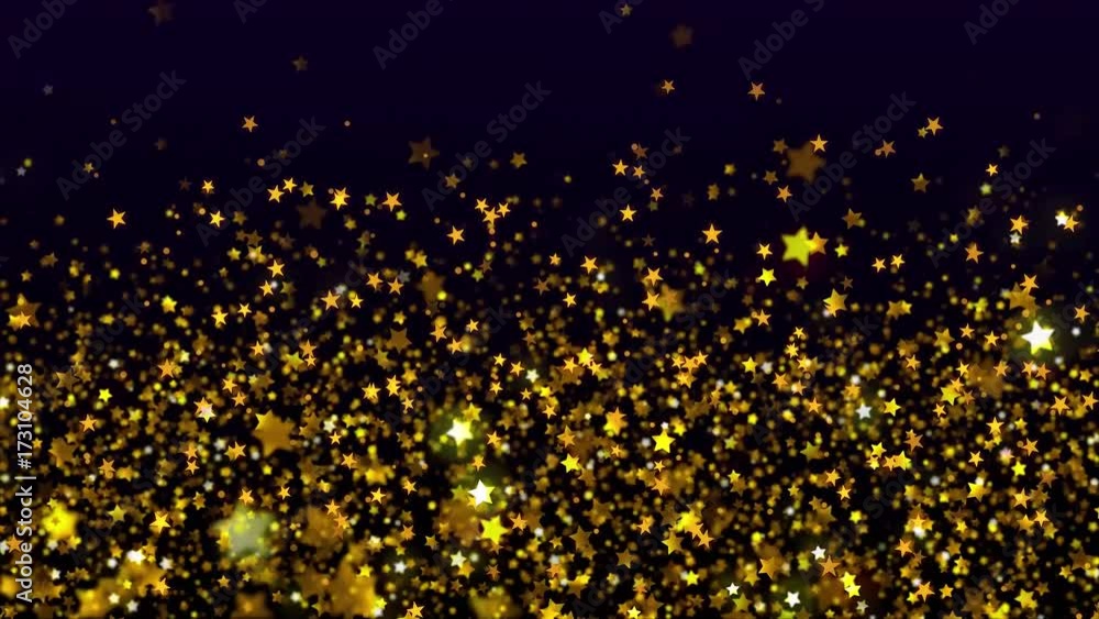 Abstract Gold Magical blinking particles Glitter glamour texture ...