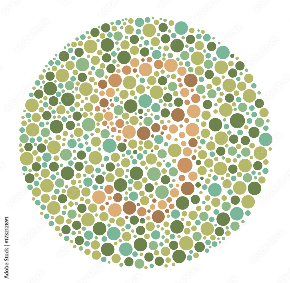 Ishihara Test To Detect Color Blindness Stock Vector Adobe Stock ishihara-test-to-detect-color-blindness-stock-vector-adobe-stock