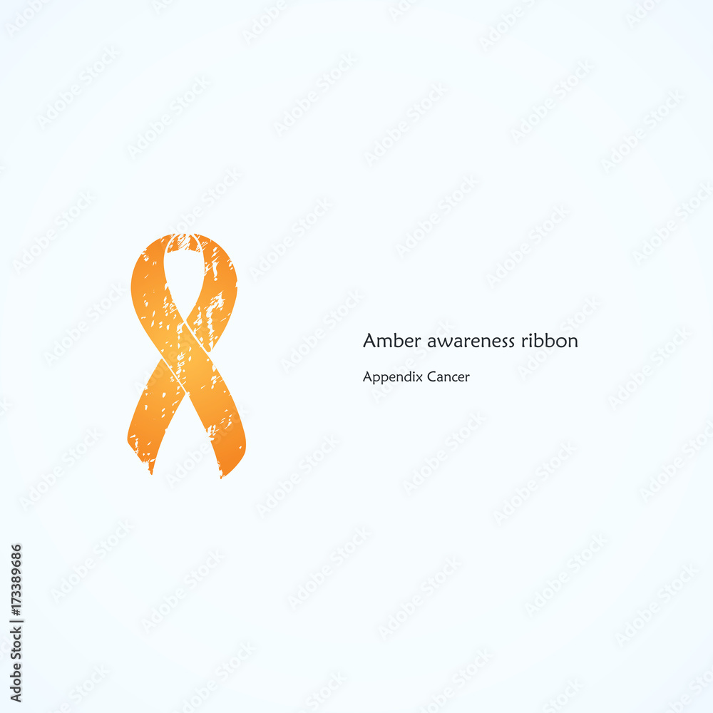 Appendix Cancer Ribbon