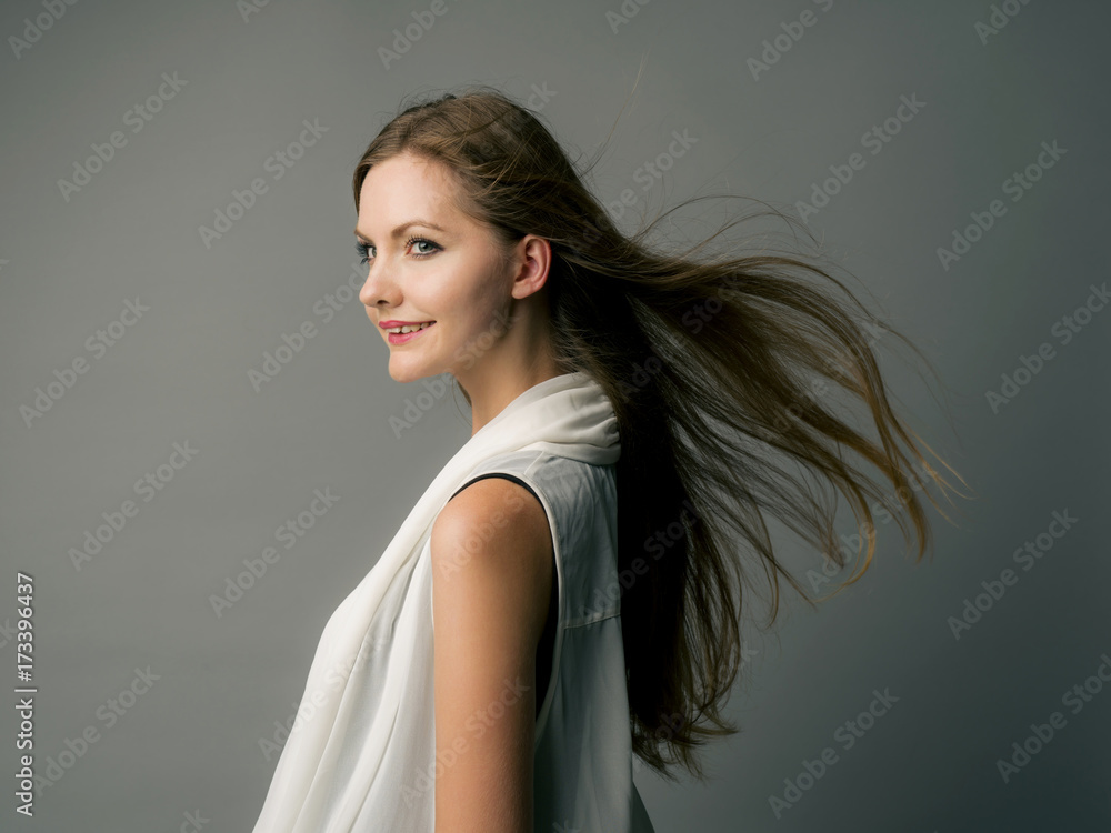 Portrait of beauty woman Stock 写真 | Adobe Stock