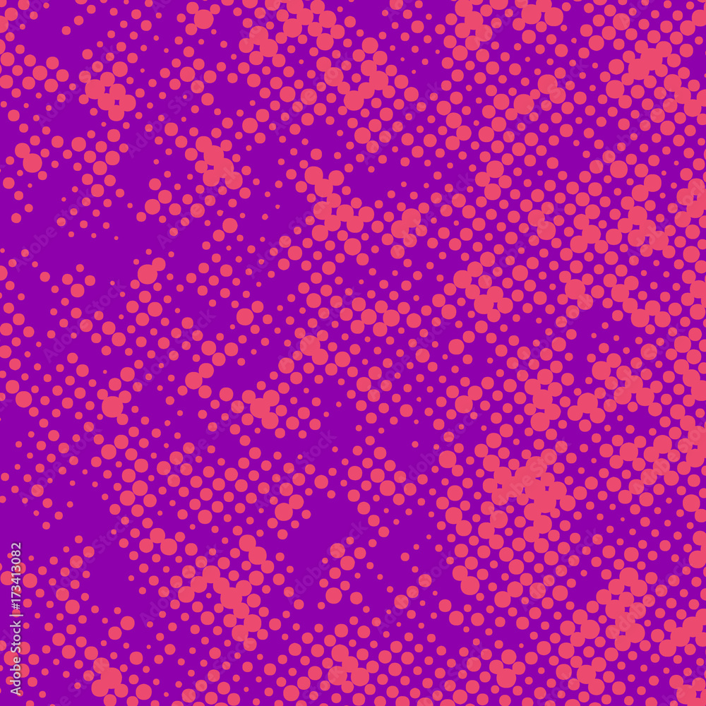 Comic Book Polka Dot Background