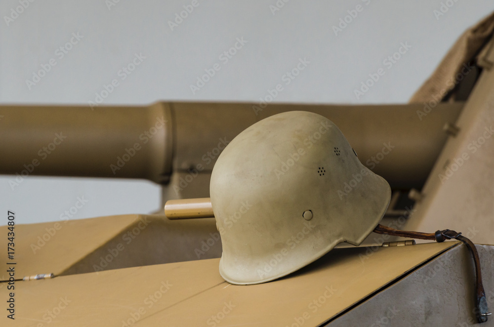 SOLDIERS HELMET - Old German military helmet of the Second World War ...