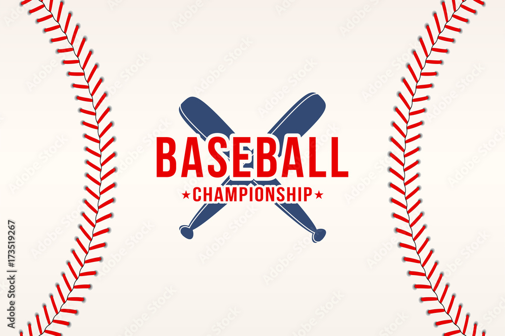 Baseball Texture Background