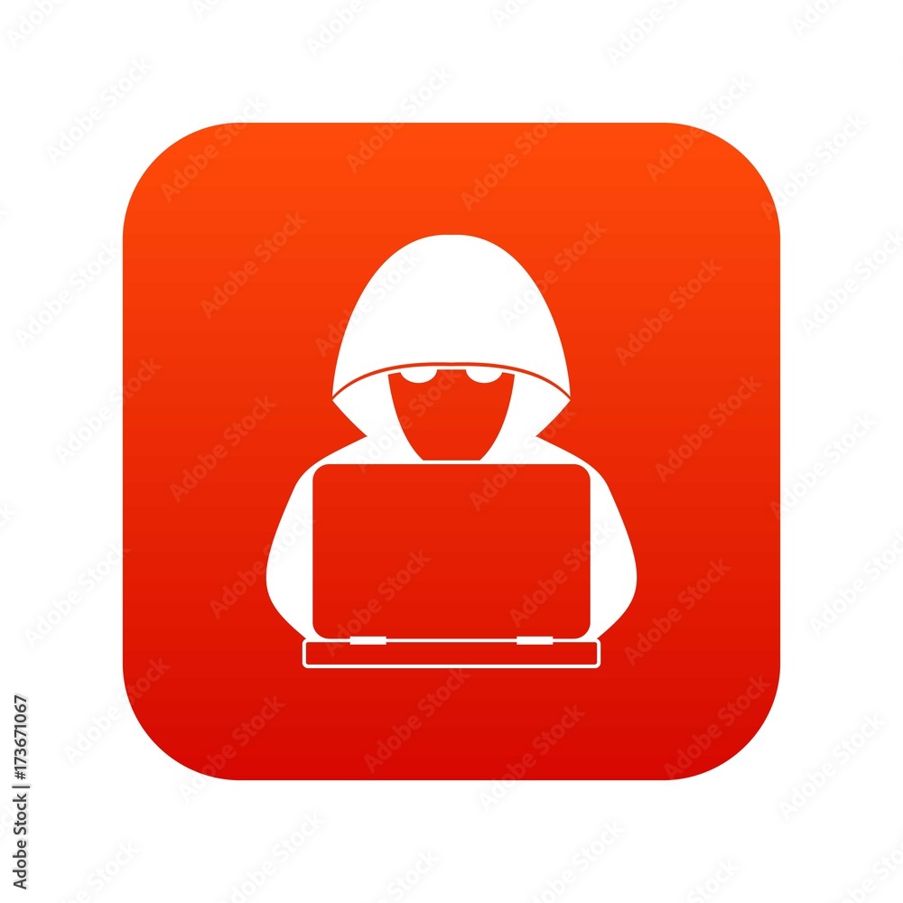 Computer Hacker Icon
