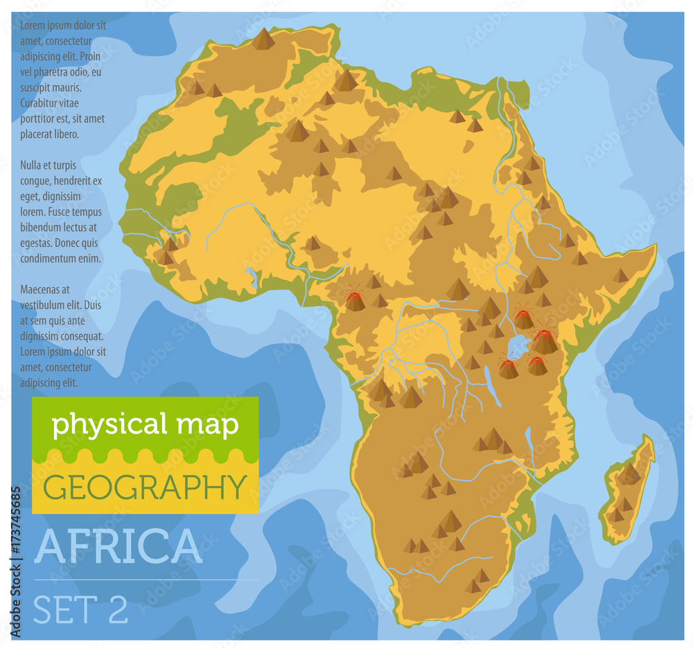 Africa Water Map
