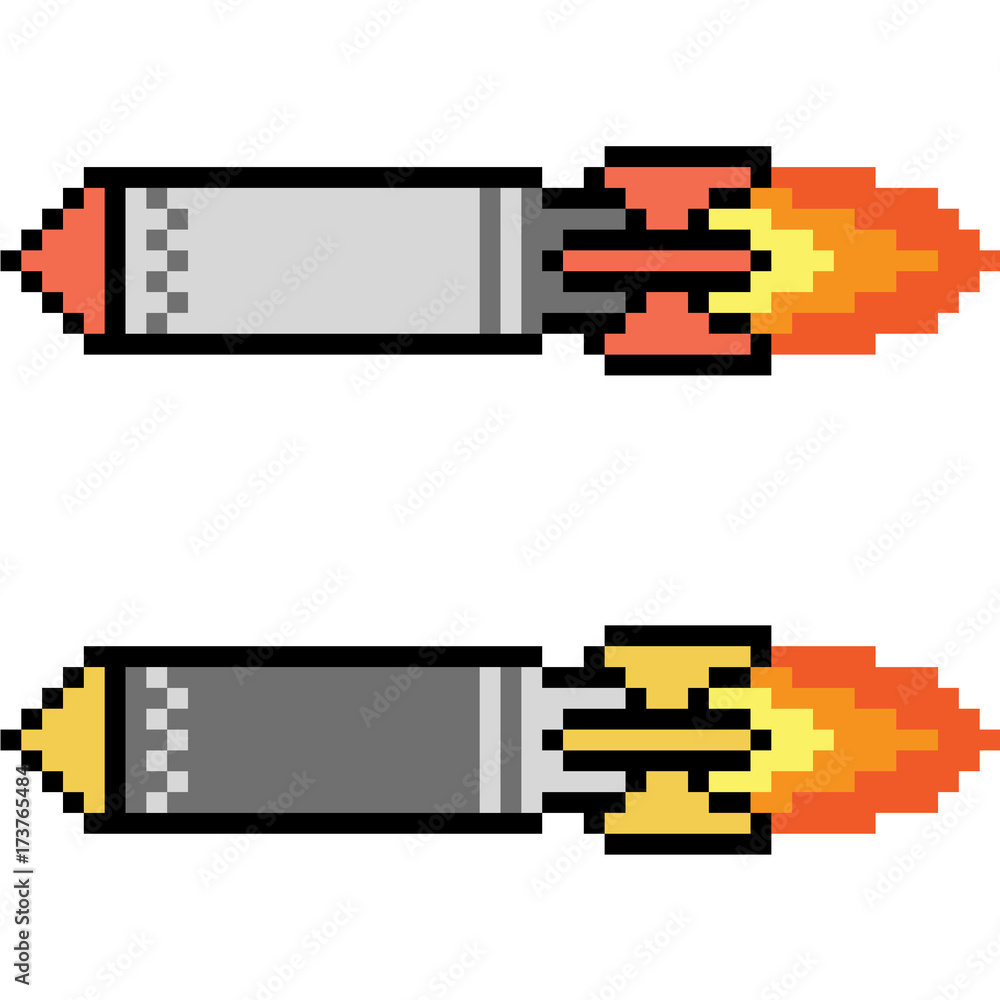 Missile Pixel Art