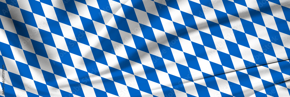 Bayerische Fahne Stock-Illustration | Adobe Stock