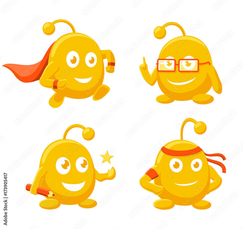 Mascot Character - Assistant Stock Vector | Adobe Stock