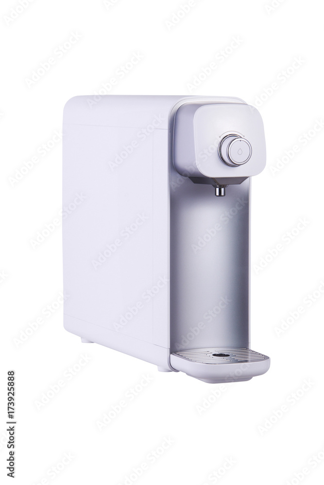 Water Purifier from Korea Technology in White Background with Path ...