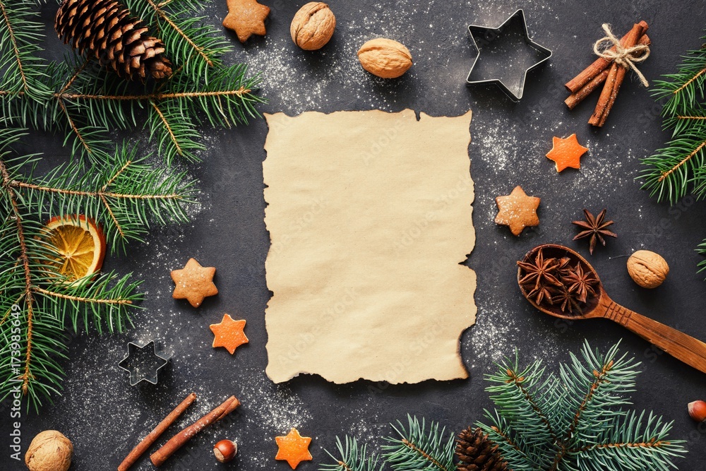 Holiday Letter Background