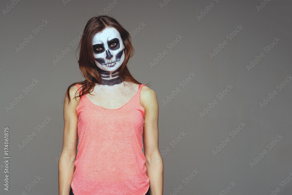 Skeleton Arm Makeup