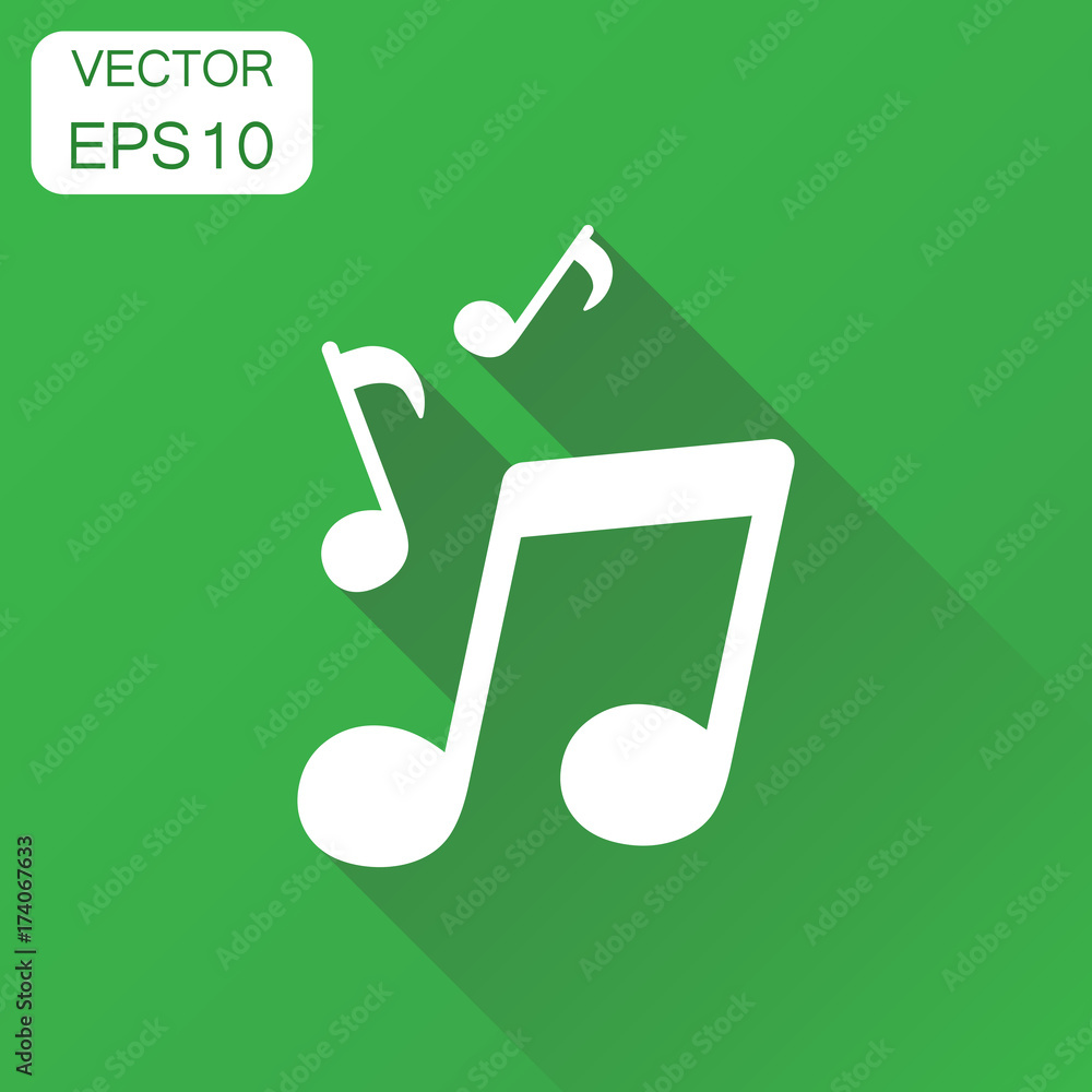 Green Music Note Icon