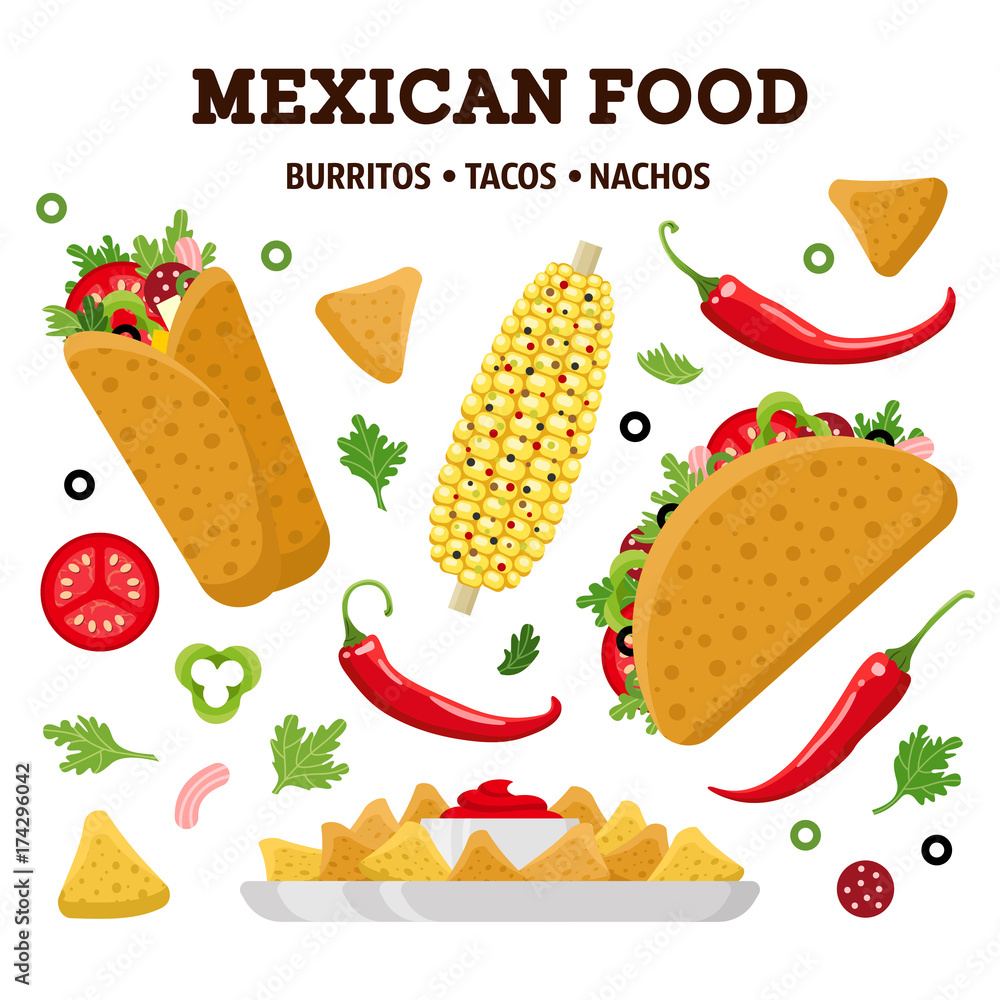 Hispanic Food Clipart