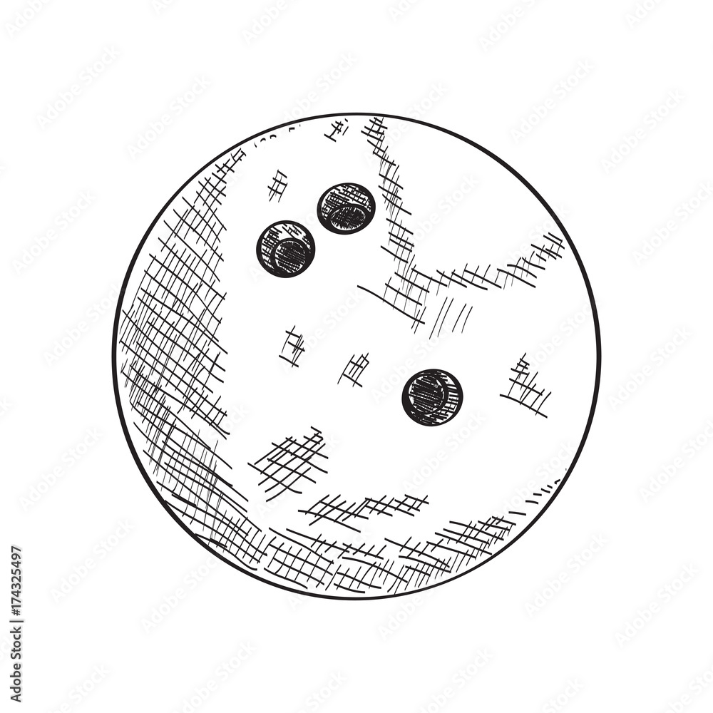 Bowling Ball Drawing
