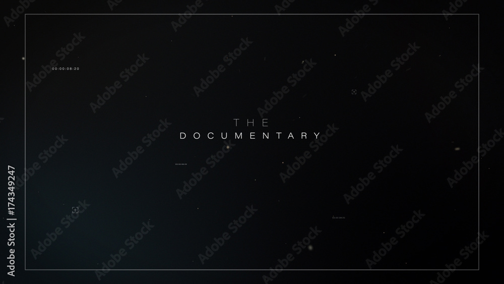 Focal Point Main Title Stock Template | Adobe Stock