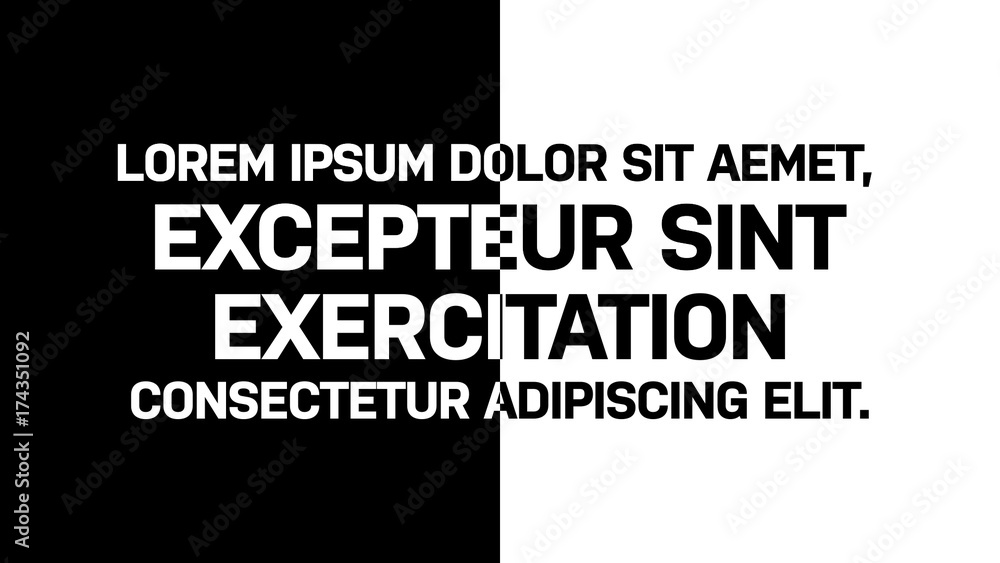 Vertical and Horizontal Sliding Title Animation Stock Template | Adobe ...
