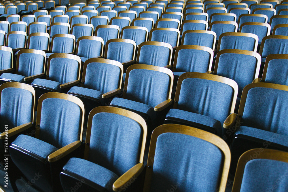 Theater Seats Stock Photo | Adobe Stock