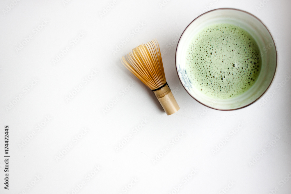 Ceremony grade matcha green tea Stock Photo | Adobe Stock