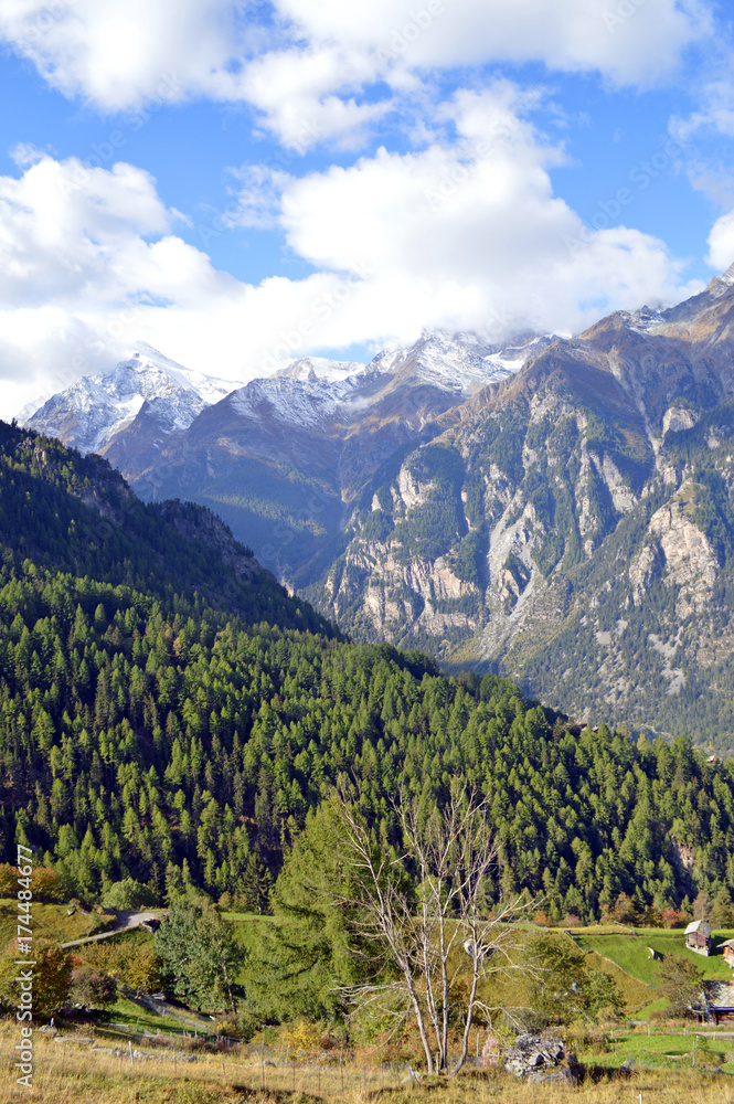 Alpental Im Kanton Wallis