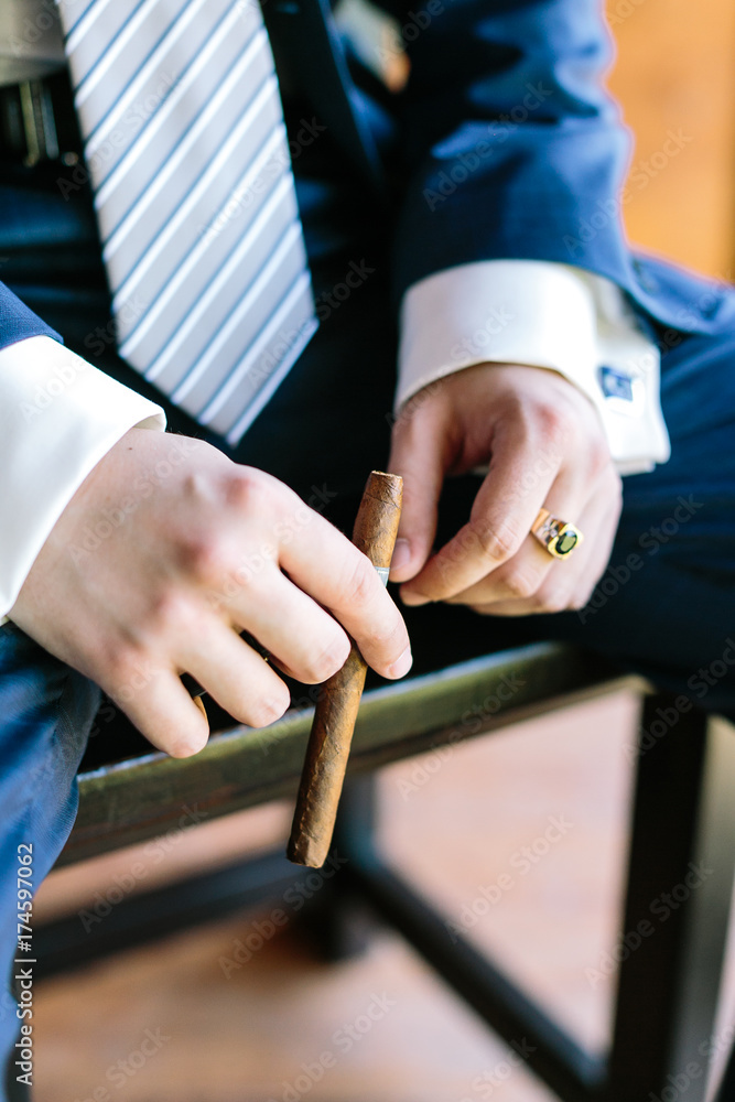 Rich Man With Gold