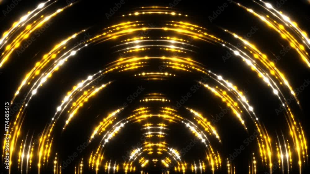 motion gold light and transparent background, alpha channel, loop Stock ...