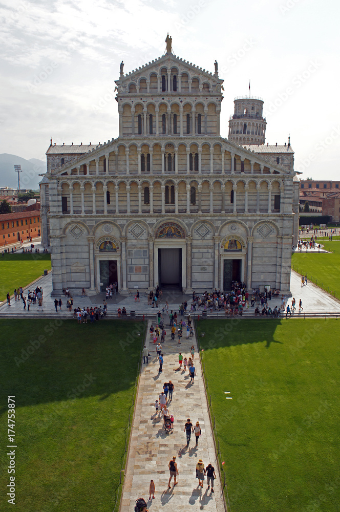 Cathedral of Piza (Pisa) - dedicated to Assumption of the Virgin Mary ...