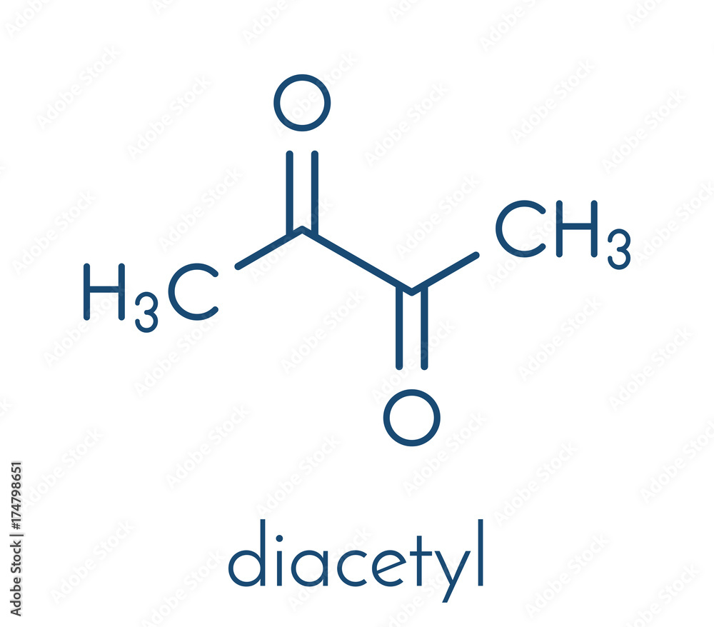 Model Of Chemical Compound Butter