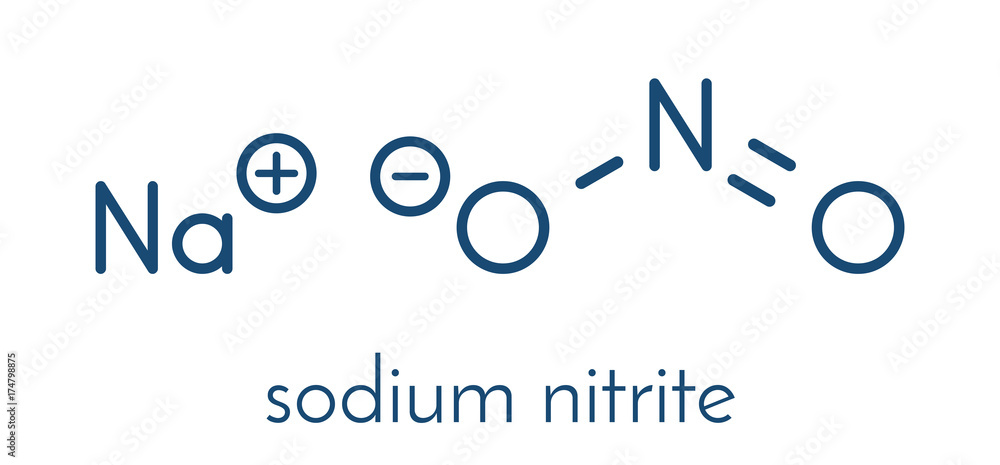 Sodium Nitrite Structure